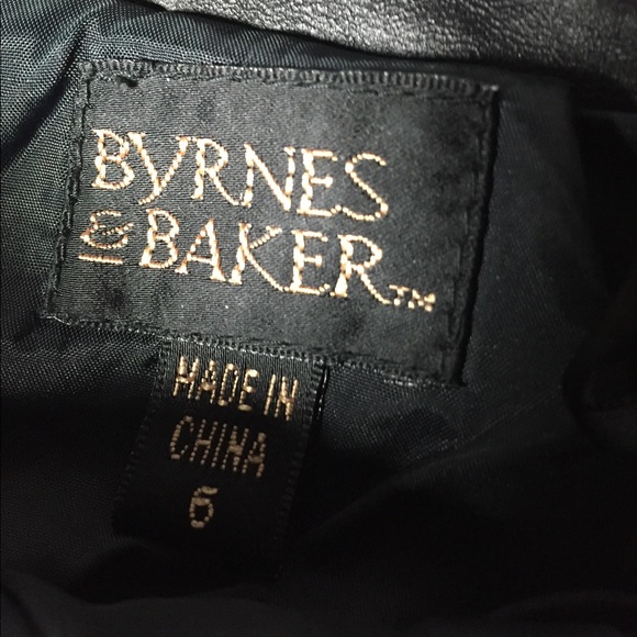 byrnes and baker | Skirts | Byrnes And Baker Real Leather Skirt | Poshmark